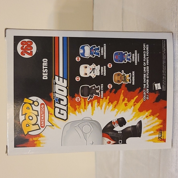 Funko | Other | Funko Pop Animation Gi Joe Destro | Poshmark